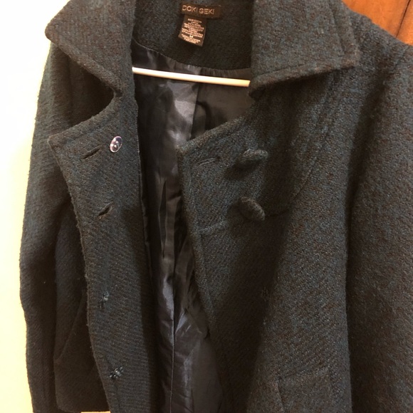 Doki Geki | Jackets & Coats | Doki Geki Gorgeous Blue Jacket So Cute ...